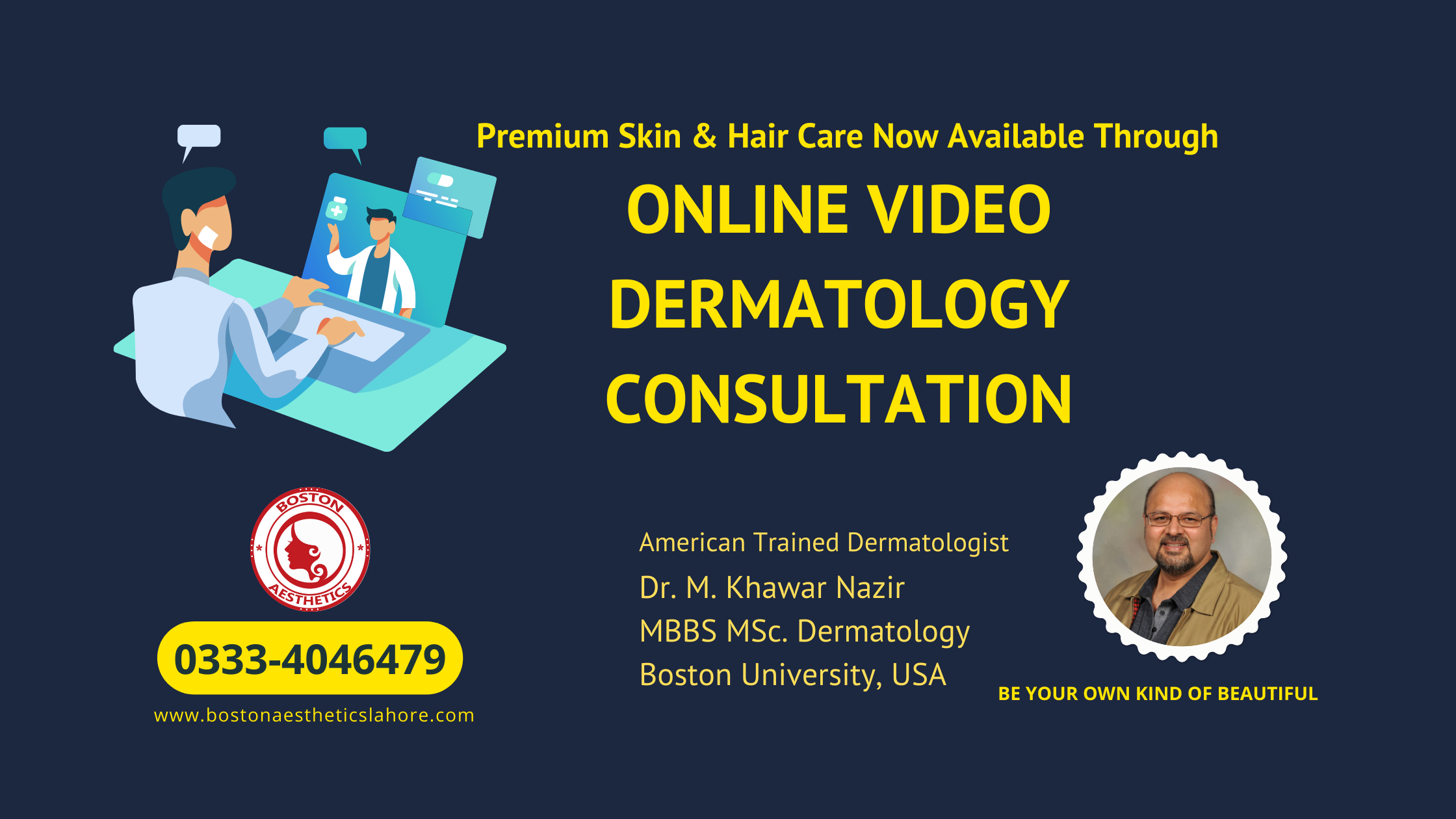Online Dermatologist Video Consultation - Boston Aesthetics