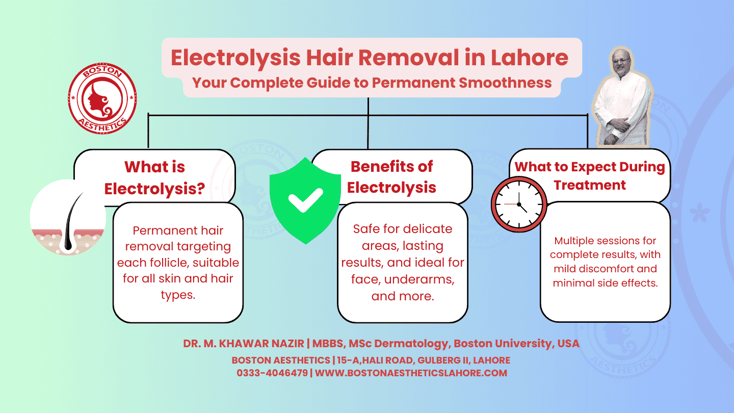 Explore Pros & Cons of Electrolysis Hair Removal in Lahore!