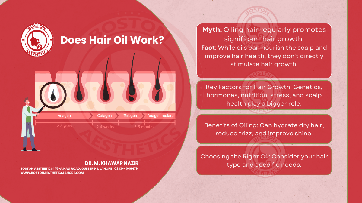 Does Hair Oil Work? A Lahore Guide - Boston Aesthetics